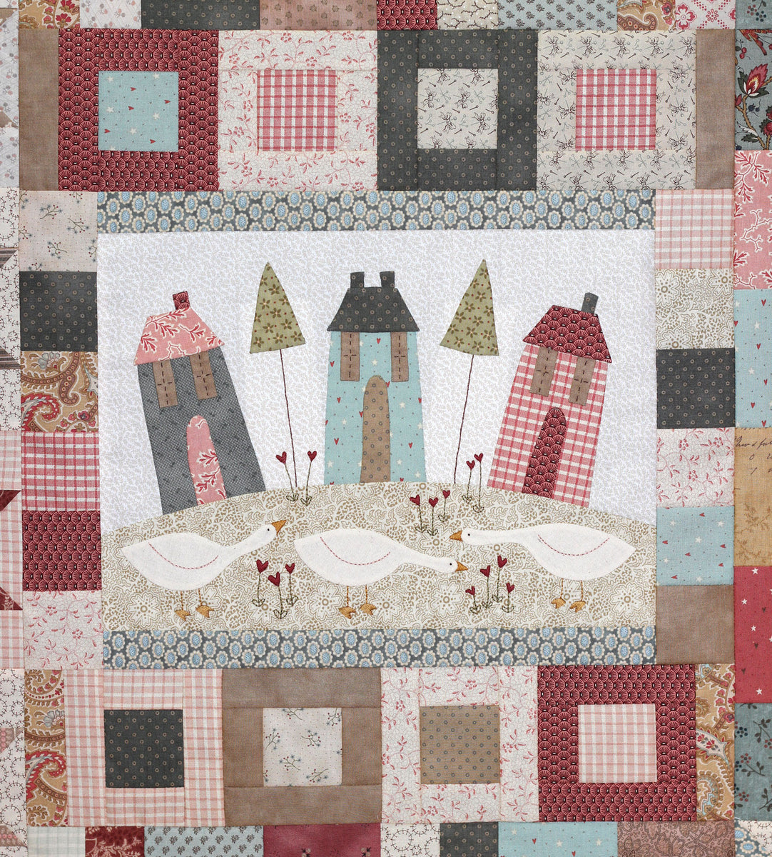 Bluebird Lane Pattern – The Birdhouse Patchwork Designs