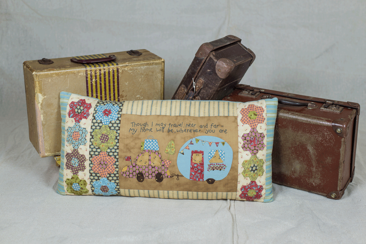 Caravan Cushion Pattern – The Birdhouse Patchwork Designs