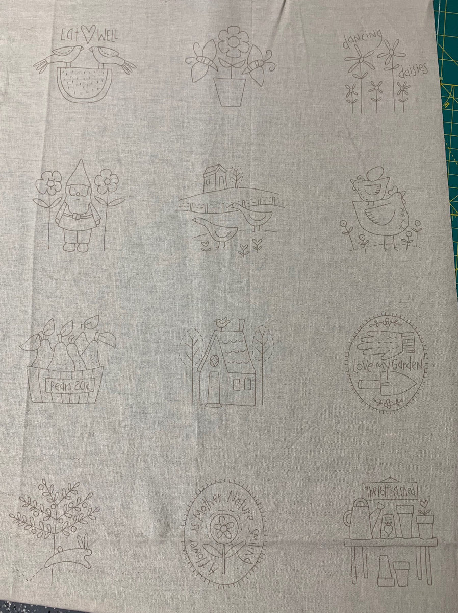 Willowbrook Stitchery Panel – The Birdhouse Patchwork Designs