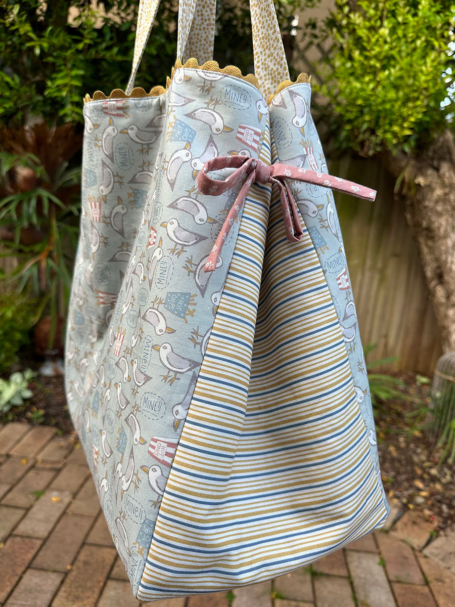 Sunkissed Beach Bag Pattern – The Birdhouse Patchwork Designs