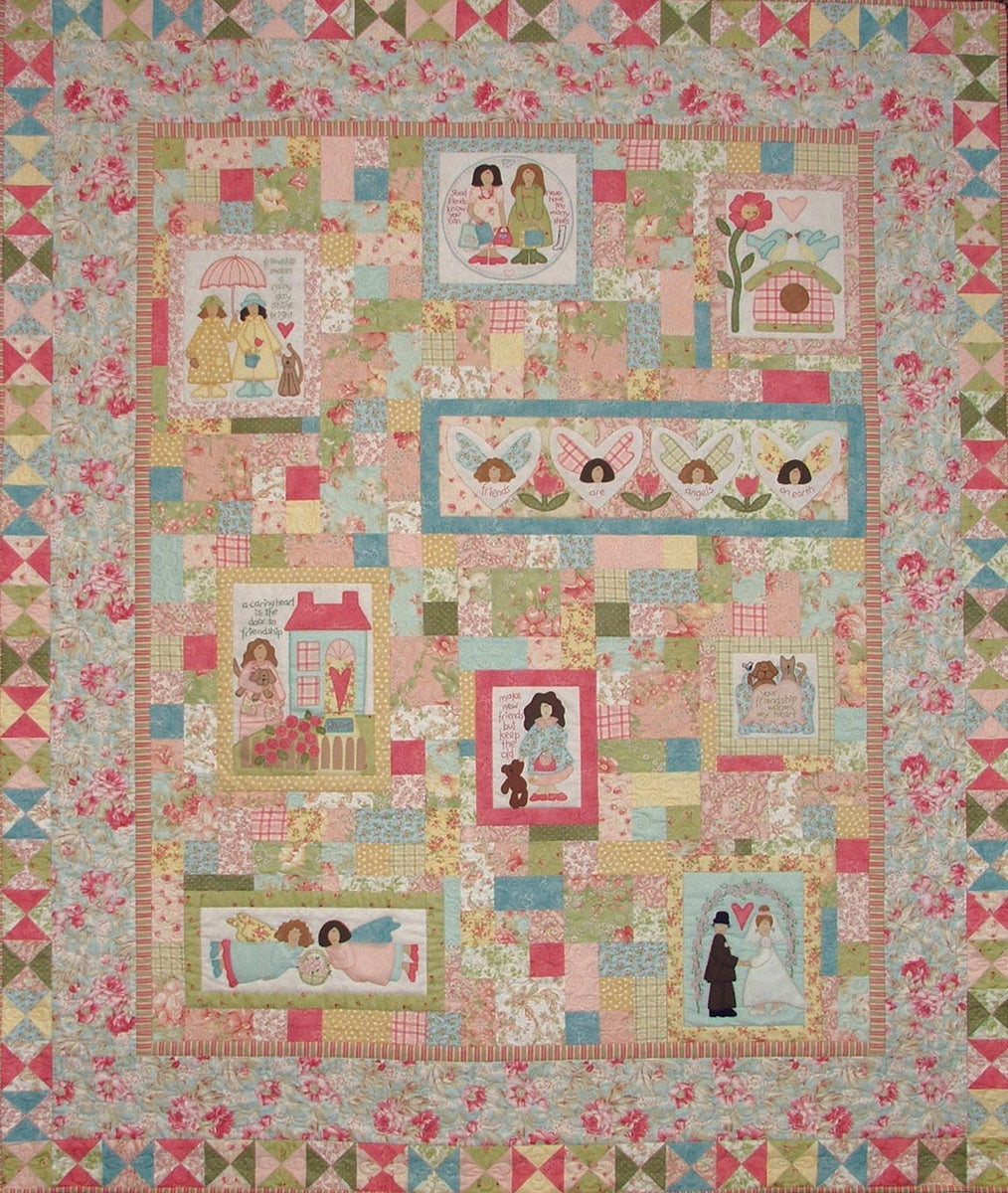 The Gift of Friendship Quilt Pattern – The Birdhouse Patchwork Designs