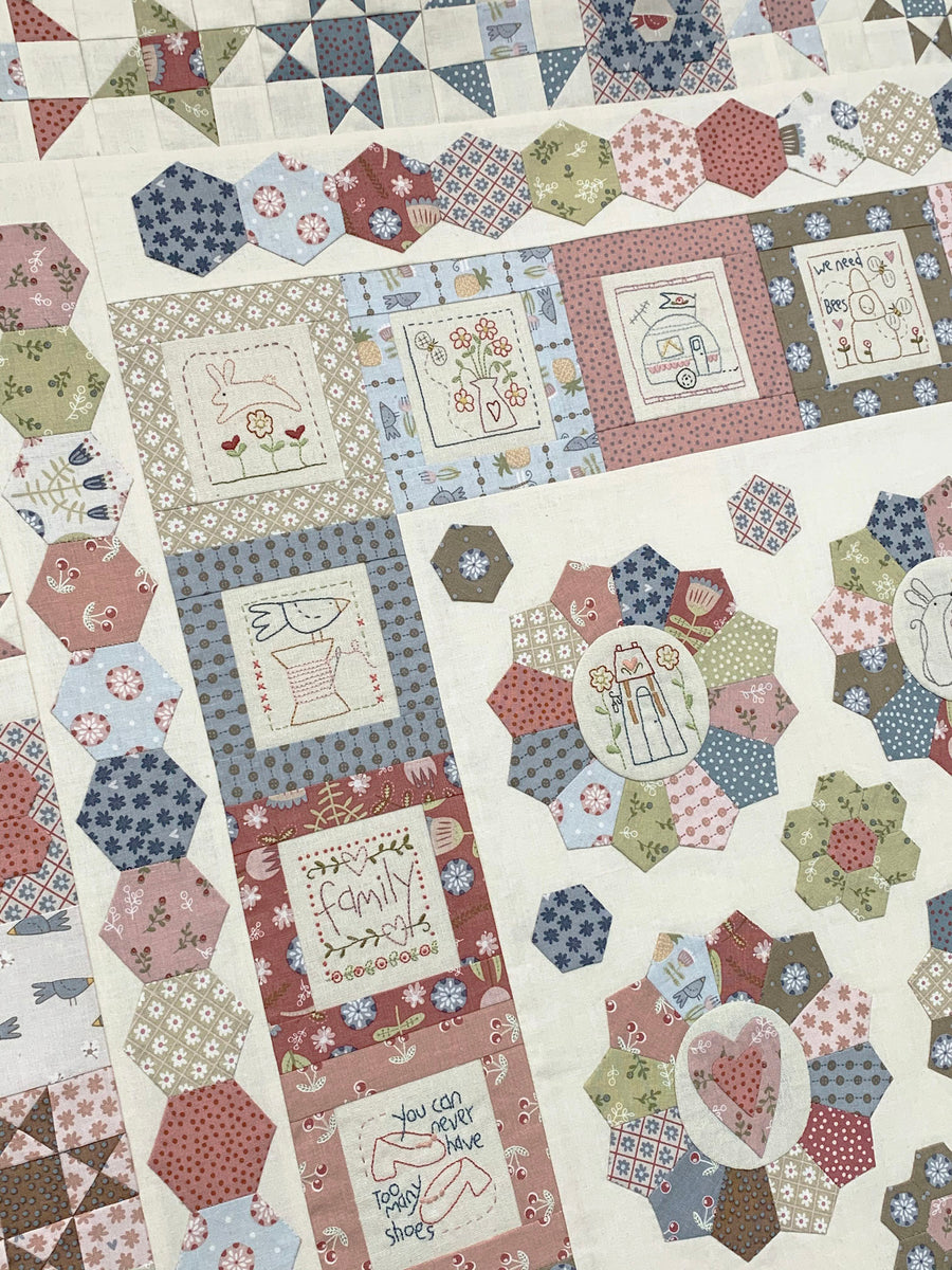 Heartstrings Quilt Pattern – The Birdhouse Patchwork Designs
