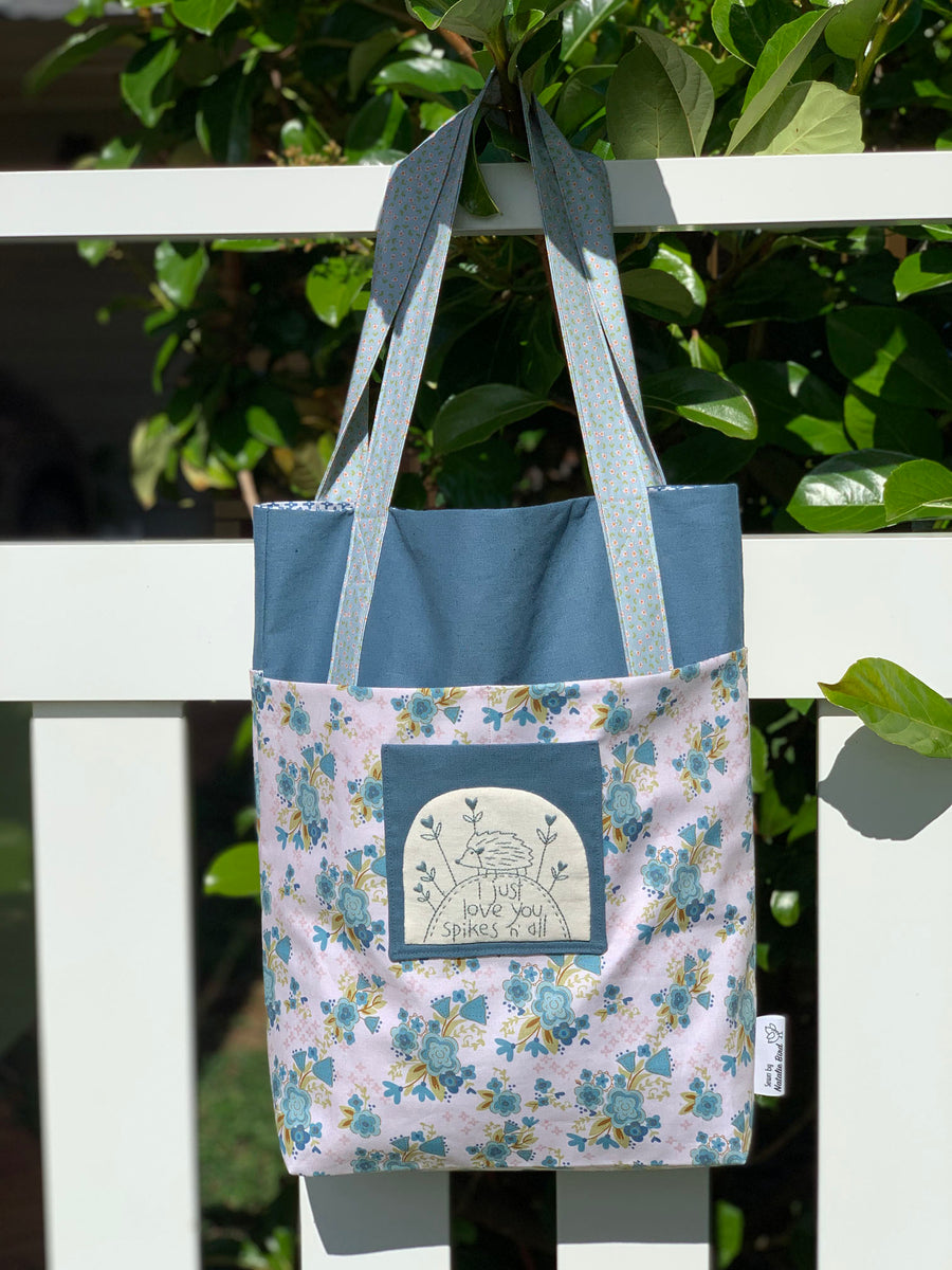 Big Blue Shopper Pattern (50% OFF MARKED PRICE) – The Birdhouse ...