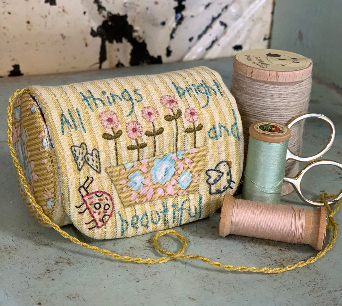 Bright & Beautiful Sewing Roll Pattern – The Birdhouse Patchwork Designs