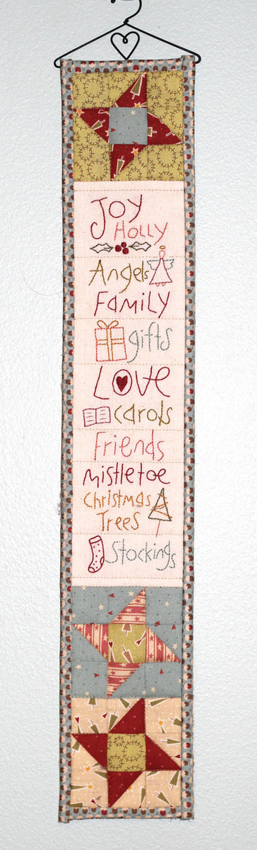 A Christmas List Pattern – The Birdhouse Patchwork Designs