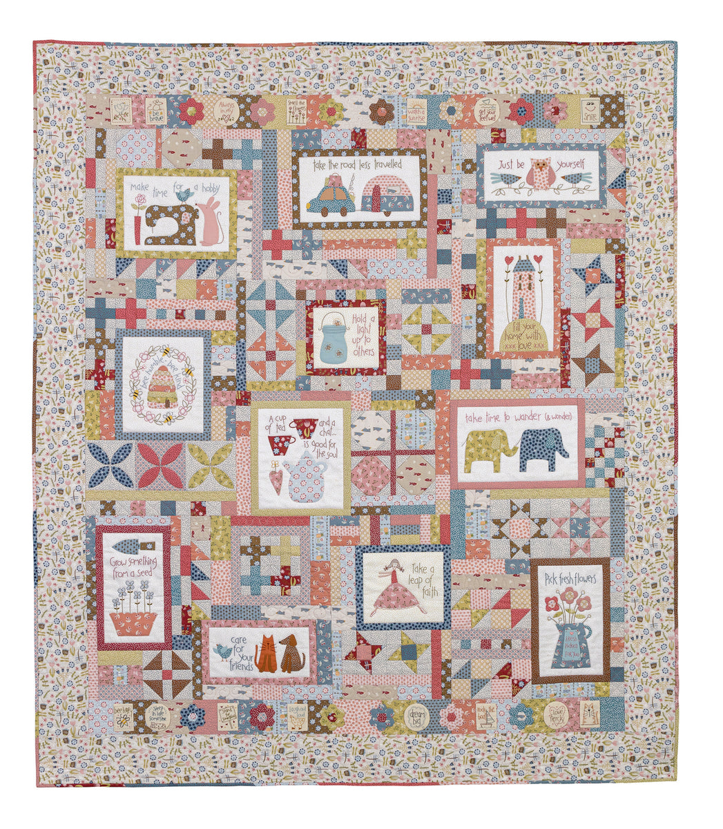 A Letter to My Daughter Quilt Pattern – The Birdhouse Patchwork Designs
