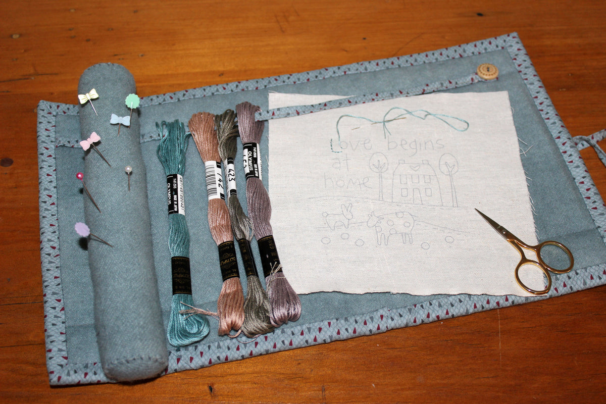 Stitch n' Go Sewing Roll Pattern – The Birdhouse Patchwork Designs